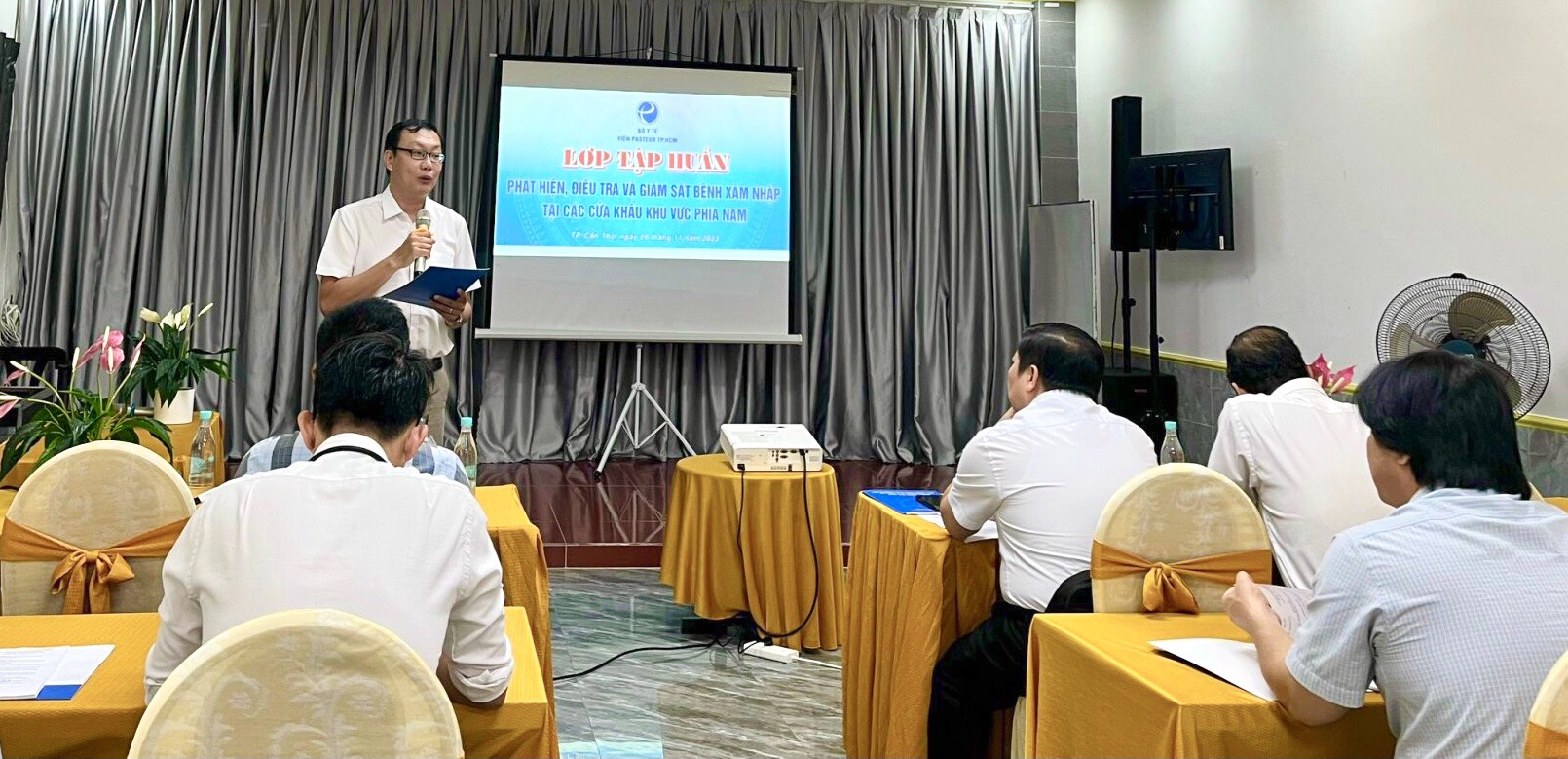 TẬP HUẤN PHÁT HIỆN, ĐIỀU TRA VÀ GIÁM SÁT BỆNH XÂM NHẬP TẠI CỬA KHẤU | Viện Pasteur TP.HCM | Phục ...